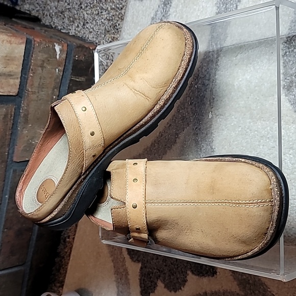 Bass | Shoes | Bass Brit Style Clog Natural Color Suede 75m Leather ...